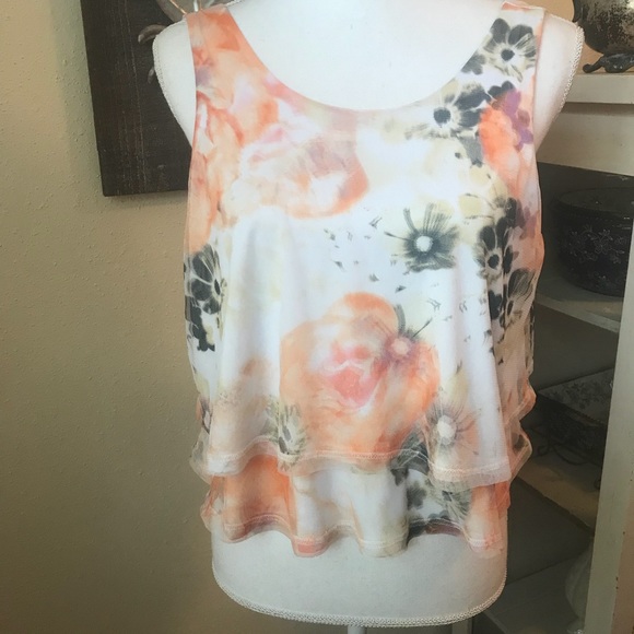 Paper Crane | Tops | Paper Crane Crop Top | Poshmark